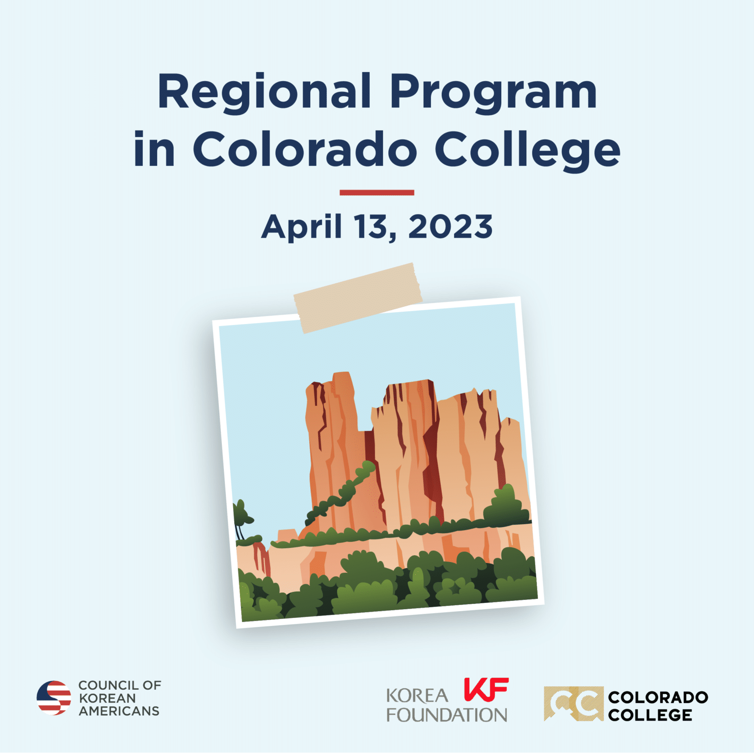 Colorado Springs, CO: Regional Program | Council Korean Americans (CKA)