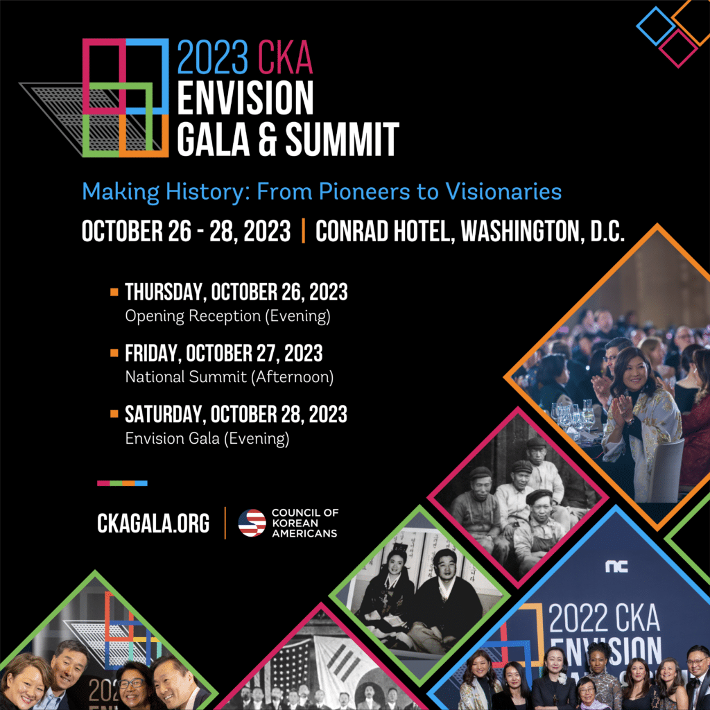 2023 Envision Gala & Summit | Council Korean Americans (CKA)