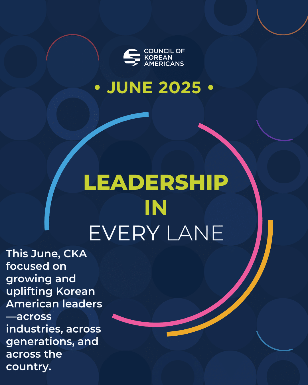 June 2025 Newsletter: Leadership in Every Lane | Council Korean ...